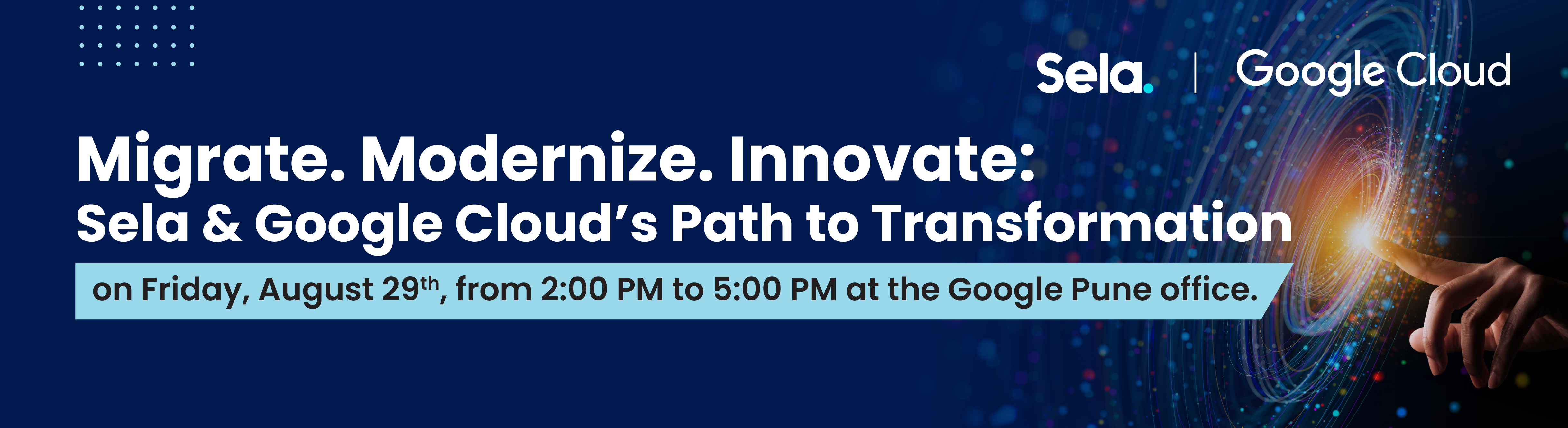 Migrate. Modernize. Innovate: Sela & Google Cloud’s Path to Transformation